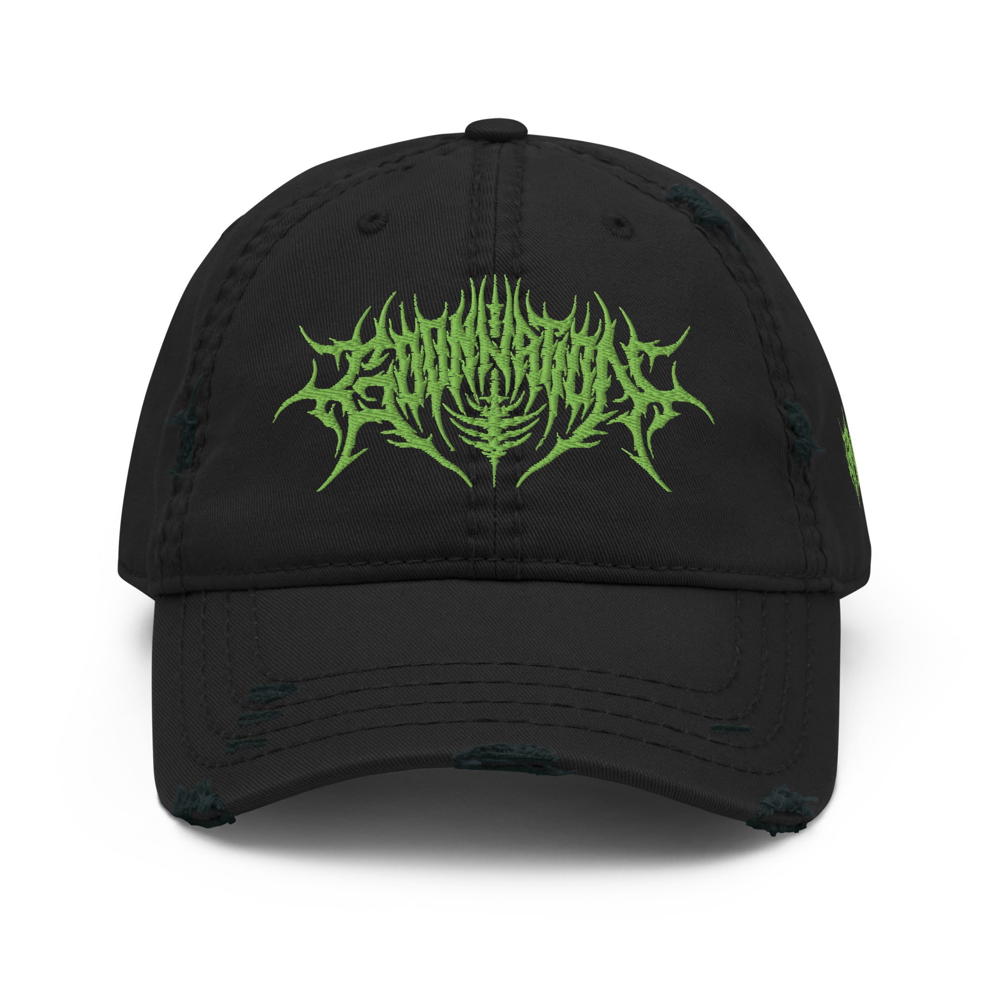 GN Metal: Embroidered Distressed Dad Hat – Goon Nation Company
