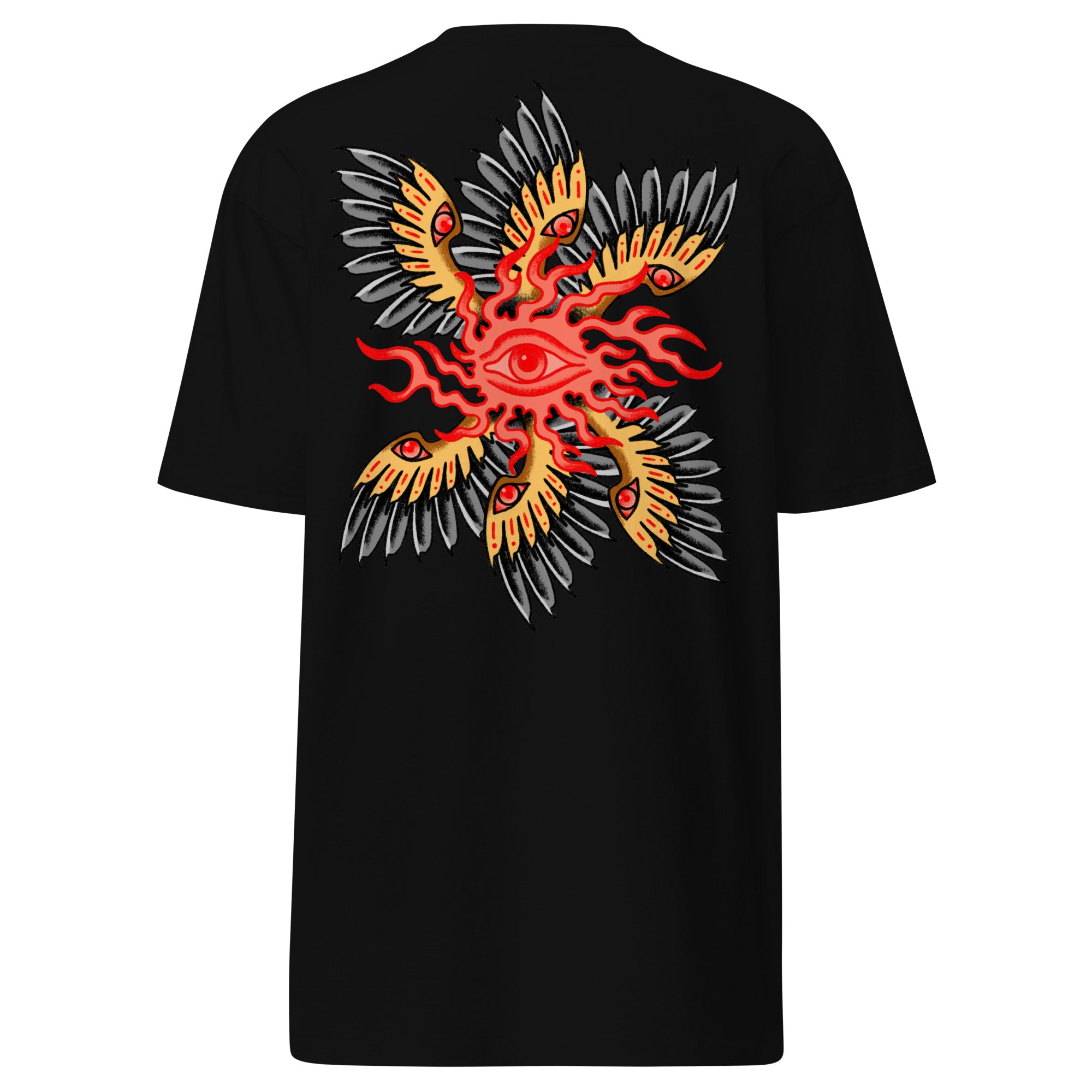 GN Seraphim: Embroidered Premium Heavyweight Tee – Goon Nation Company