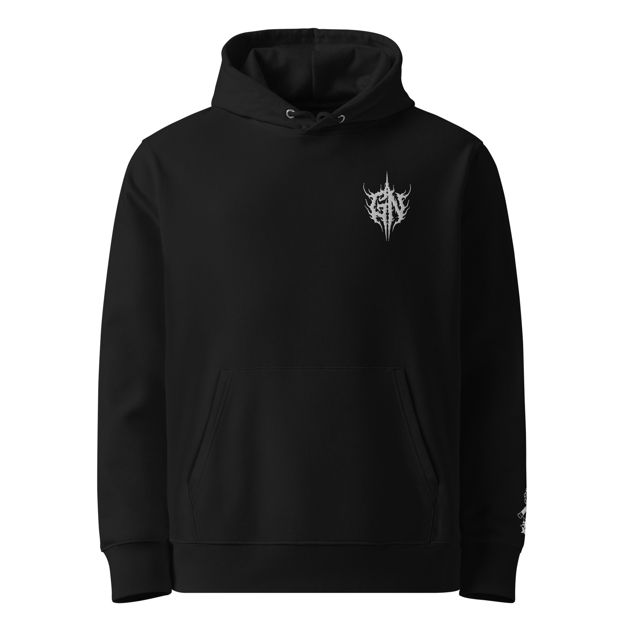GN Logo: Embroidered Essential Organic Hoodie – Goon Nation Company